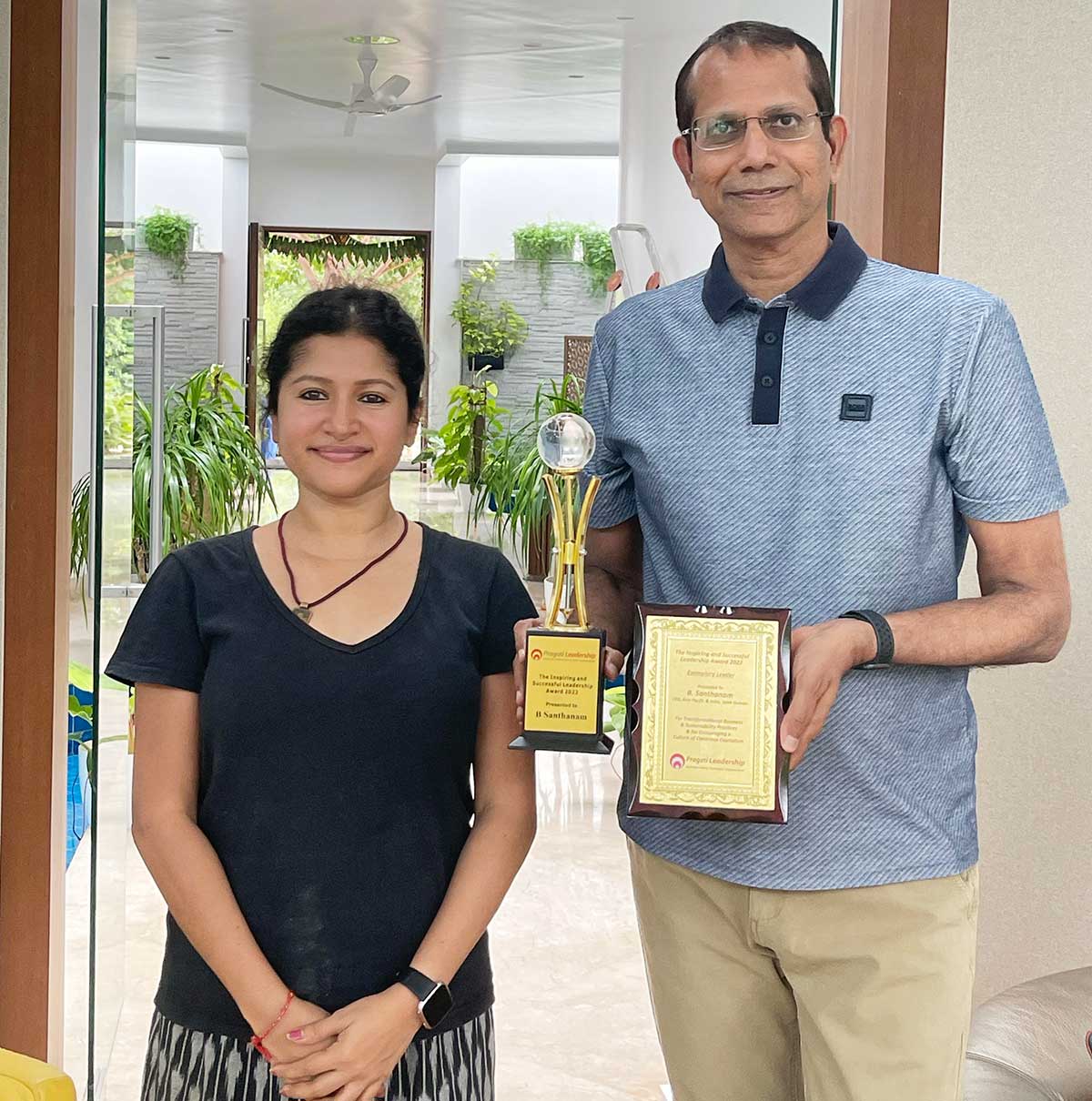 Mr. B Santhanam Of Saint Gobain - Pragati Leadership